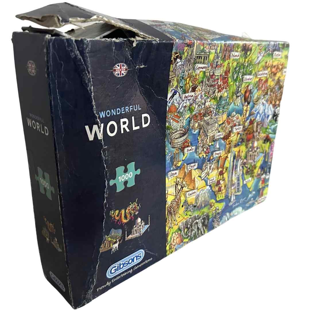 Secondful | Gibsons Wonderful World Jigsaw Puzzle (1000 pieces) | Shop ...